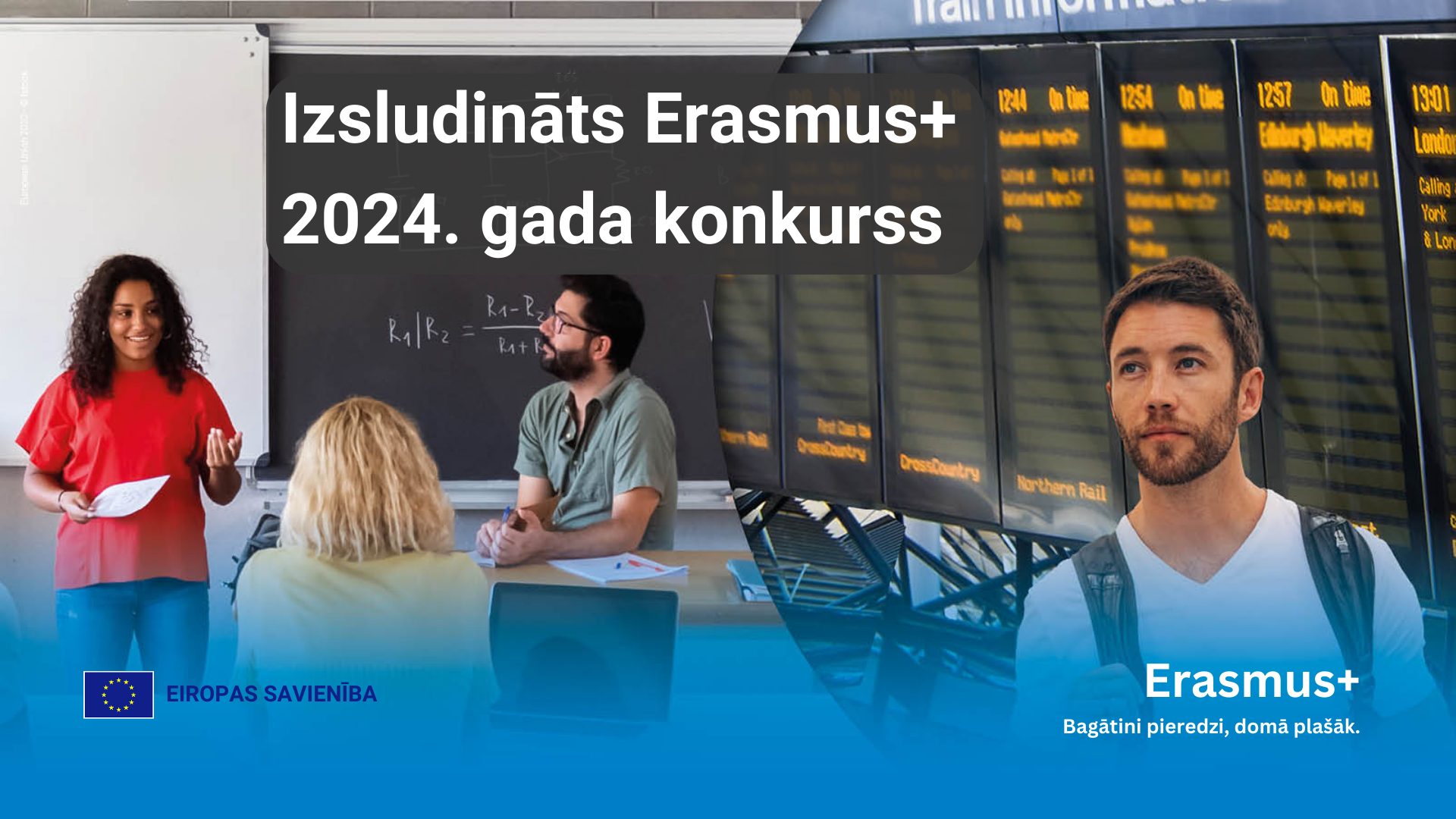 Izsludināts 2024. gada Erasmus+ konkurss izglītības, mācību, jaunatnes un sporta jomā | Erasmus+